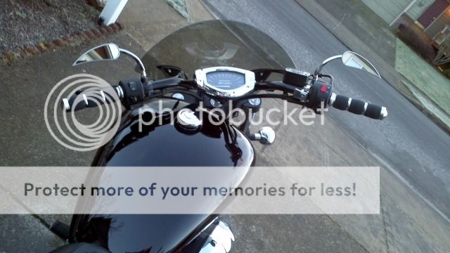 10.5" Boulevard windshield supersized to 14.5" | Yamaha Star Stryker