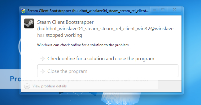 Steam bootstrapper problem : r/Games